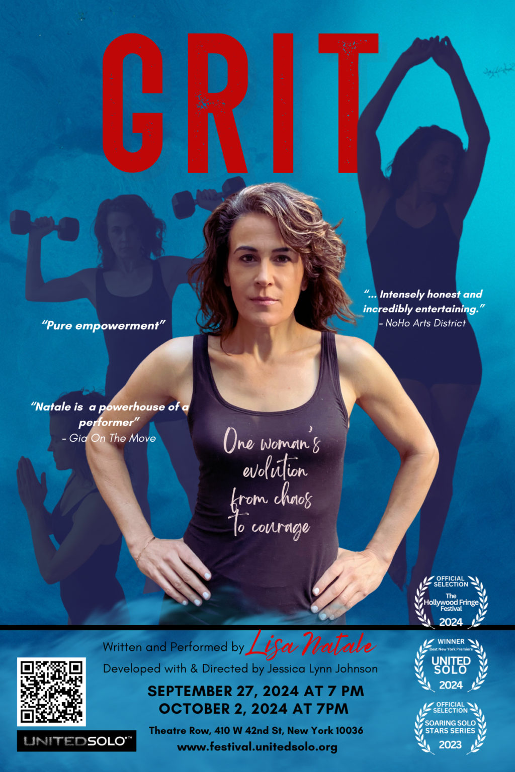 Grit: One Woman's Evolution from Chaos to Courage- United Solo ...
