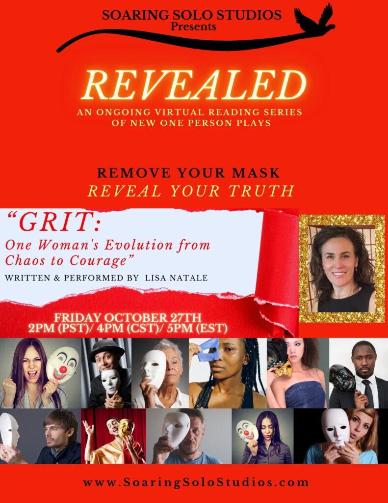 "GRIT" in the REVEALED Virtual Reading Series! - Soaring Solo Studios