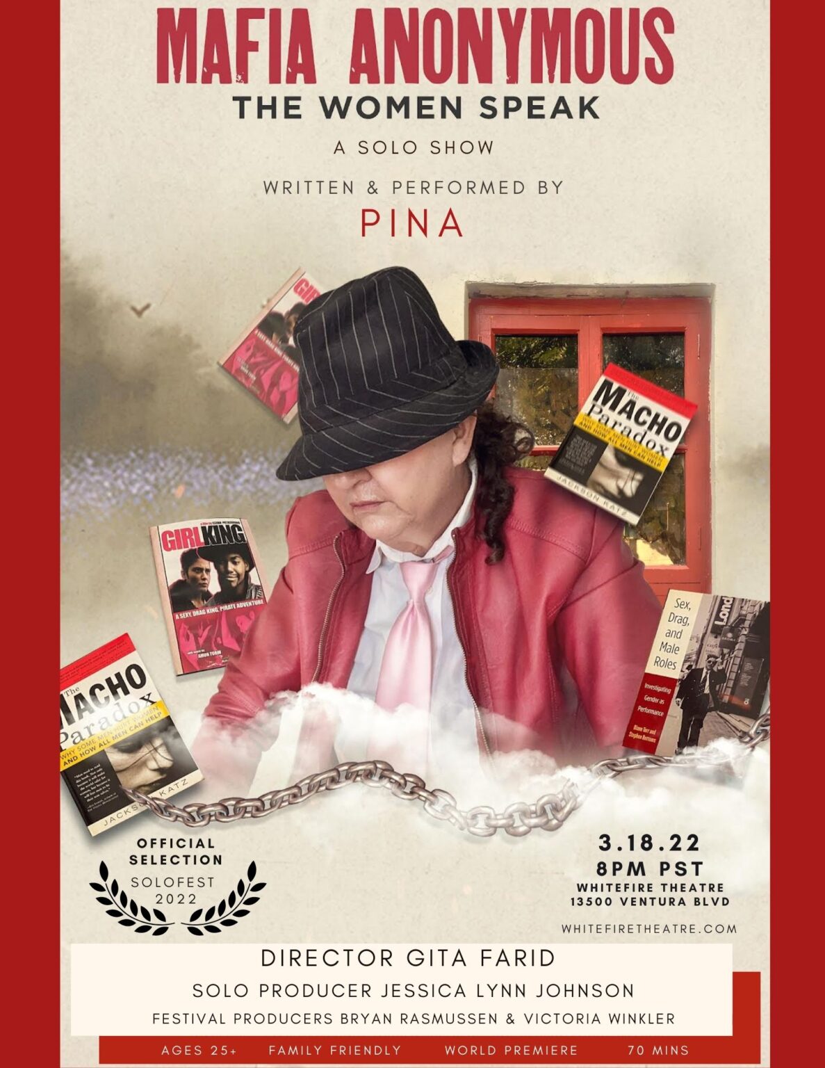 MAFIA ANONYMOUS; THE WOMEN SPEAK in Solo Fest 2022! - Soaring Solo Studios