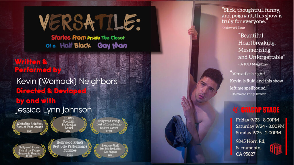 VERSATILE at CalCap Theatre in Sacramento! - Soaring Solo Studios