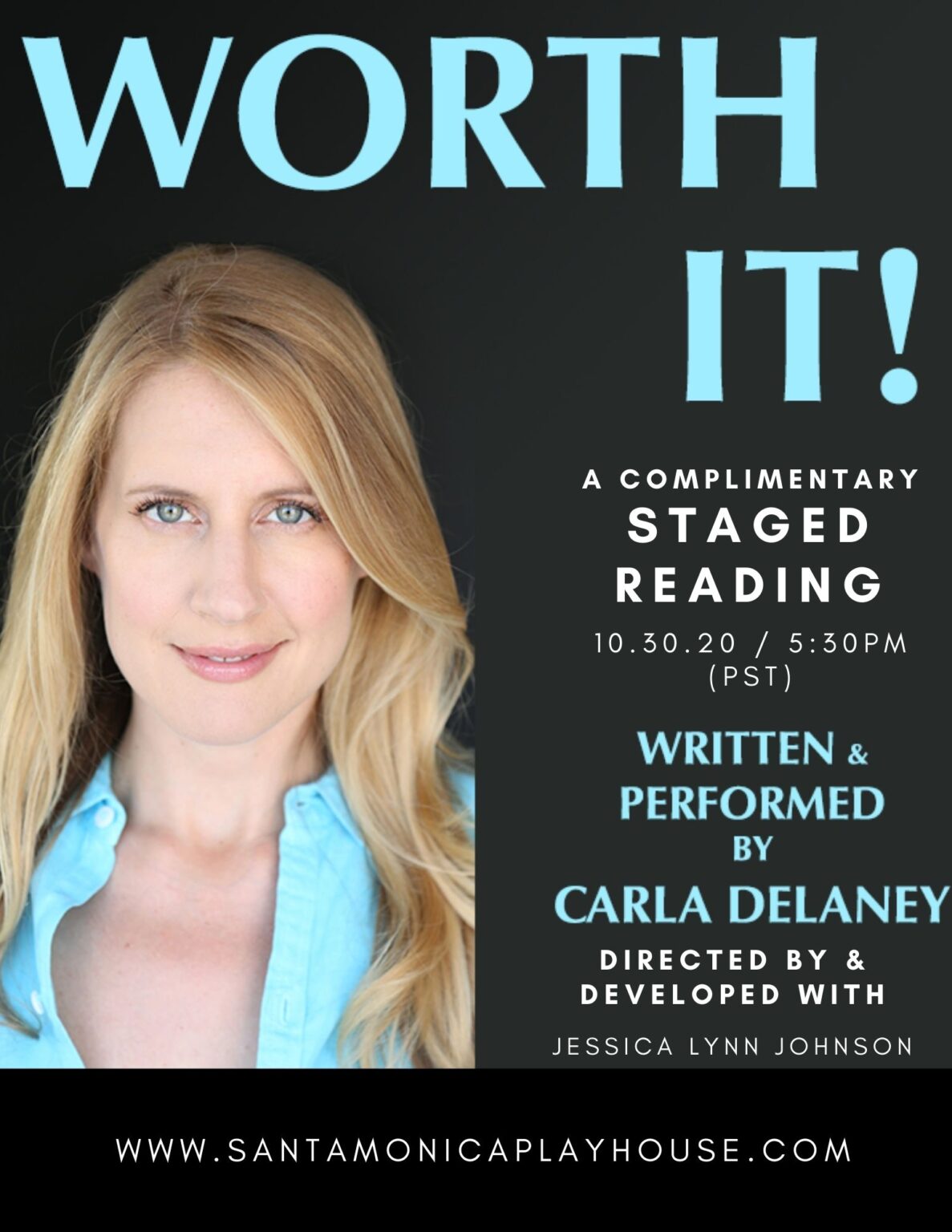 WORTH IT in Best of Fest LIVESTREAMING from Santa Monica Playhouse ...