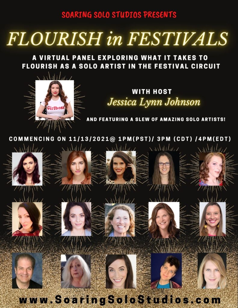 "Flourish in Festivals" - FREE Virtual Panel with Solo Theatre ...